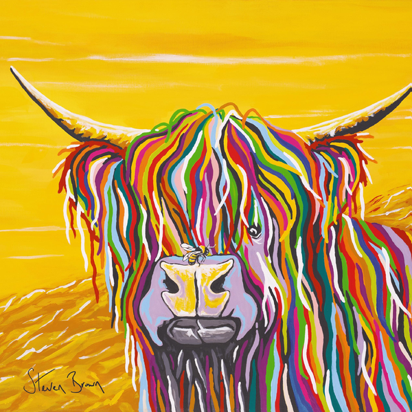 Gordon McCoo Cow Artwork | Steven Brown Art