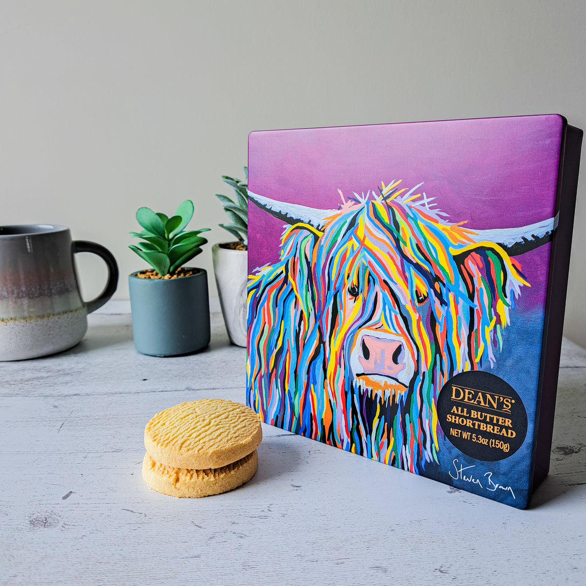 Angus McCoo - Shortbread Rounds | Steven Brown Art