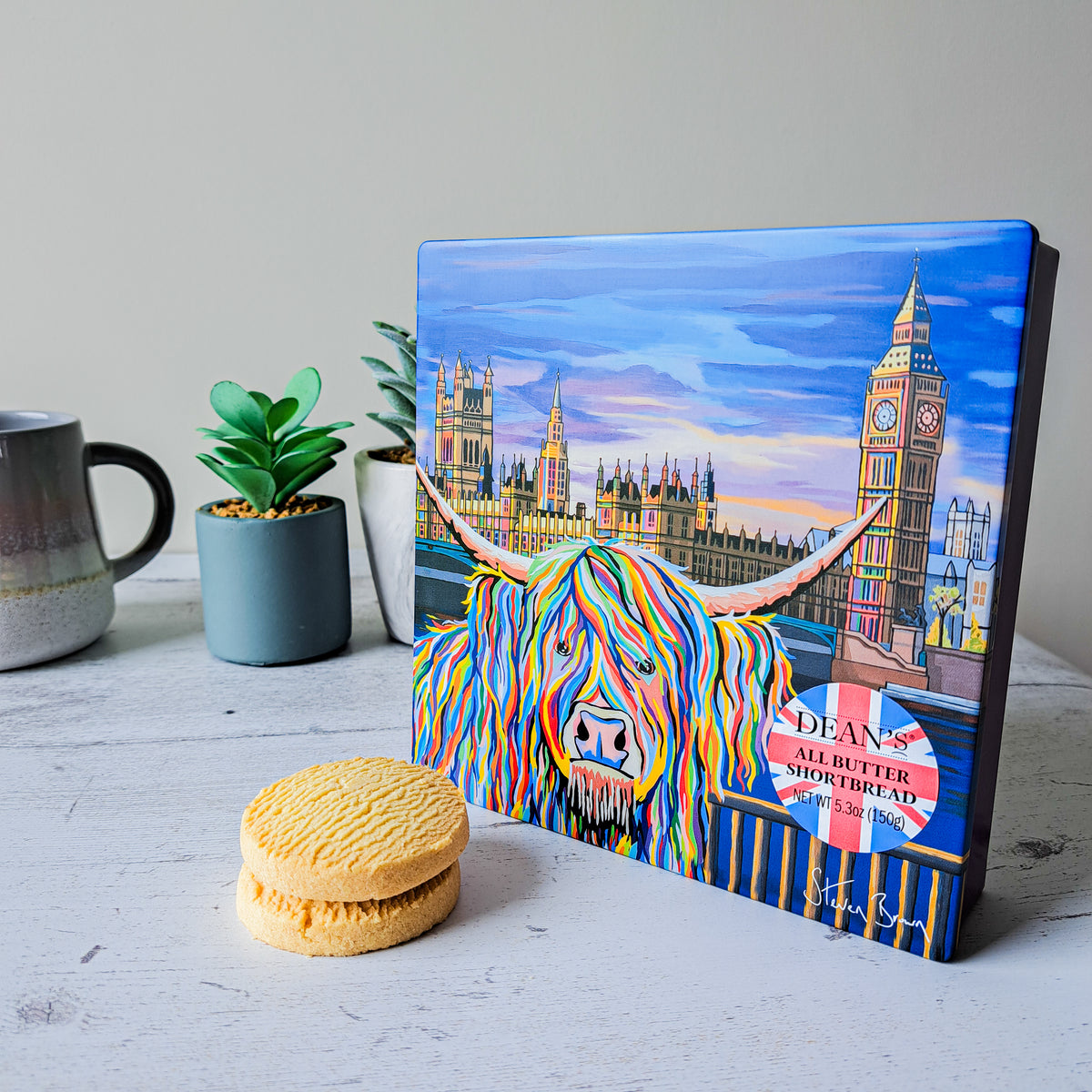 Sunshine McZoo - Shortbread Rounds | Steven Brown Art