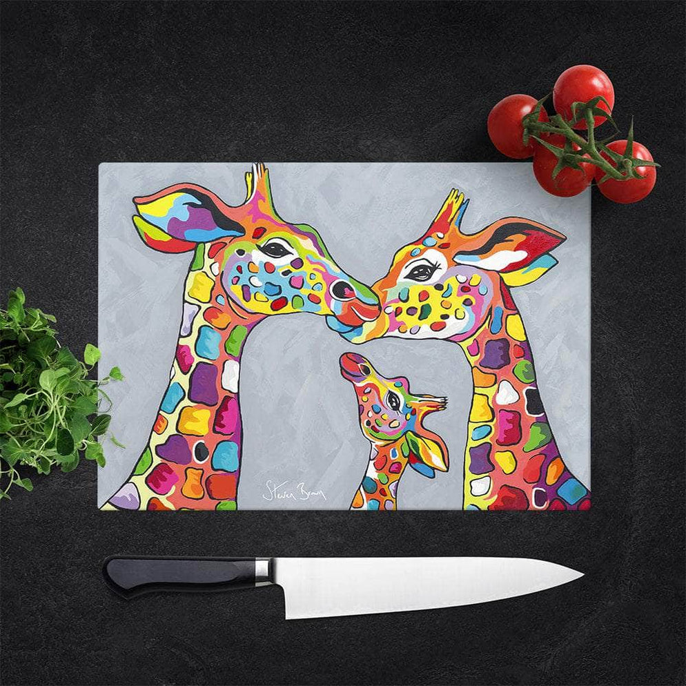 Andy & Amy McZoo and the Wean Chopping Board | Steven Brown Art