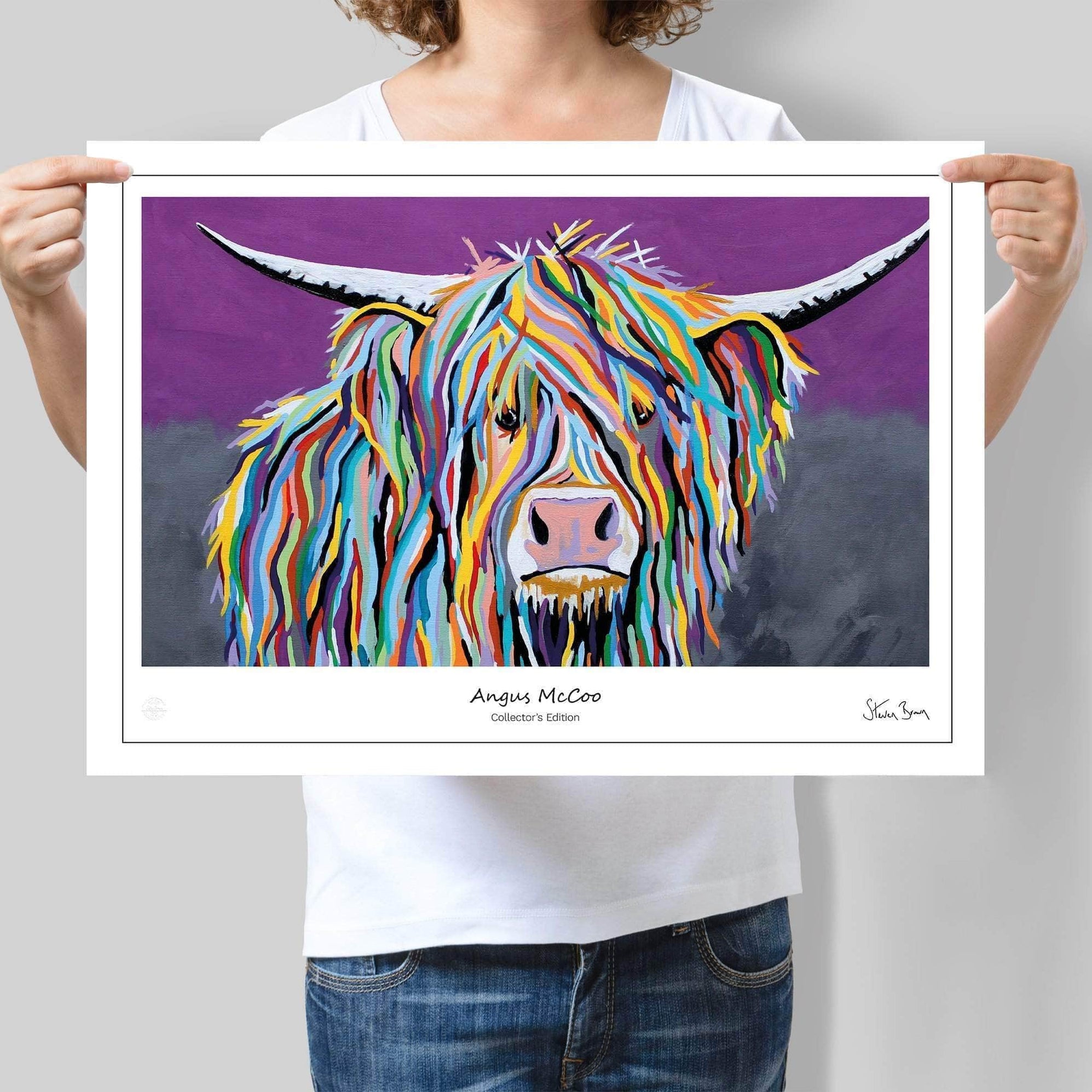 Angus McCoo Collector's Edition Prints | Steven Brown Art