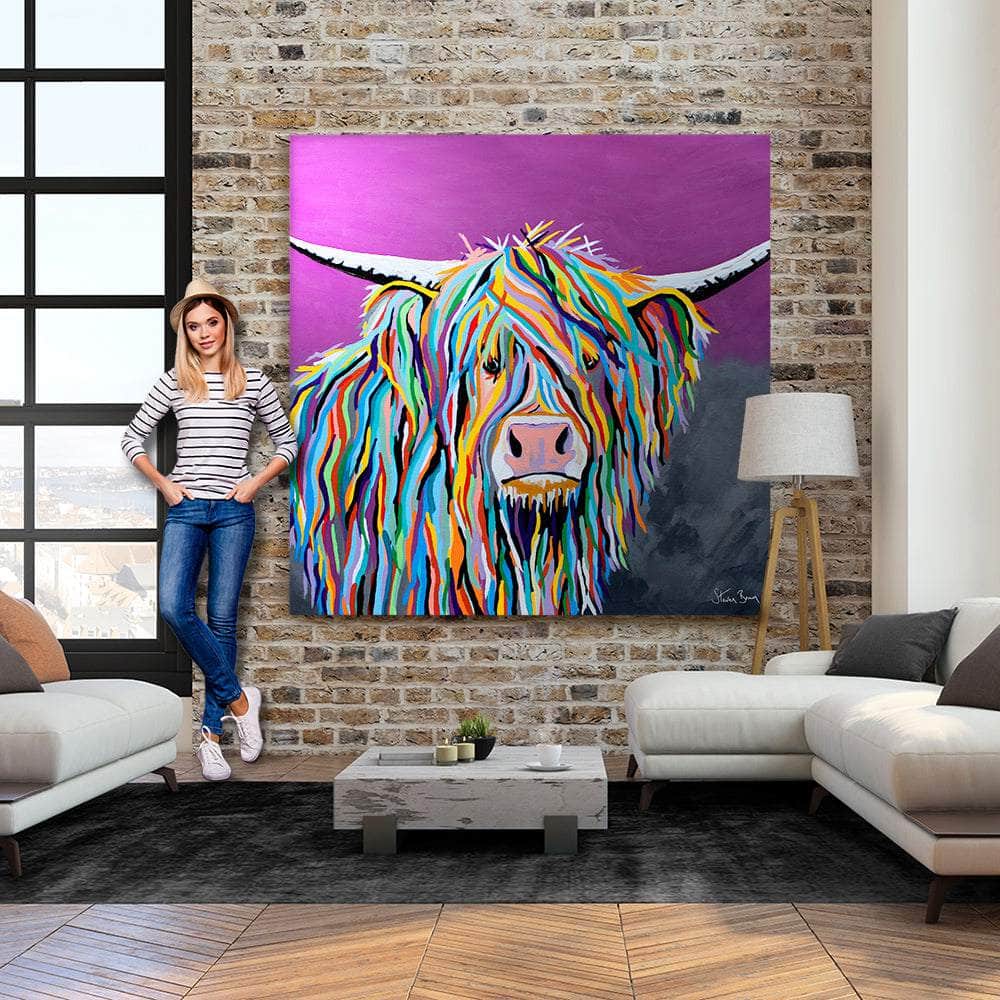 Angus McCoo - Extra Large Canvas Print — Steven Brown Art