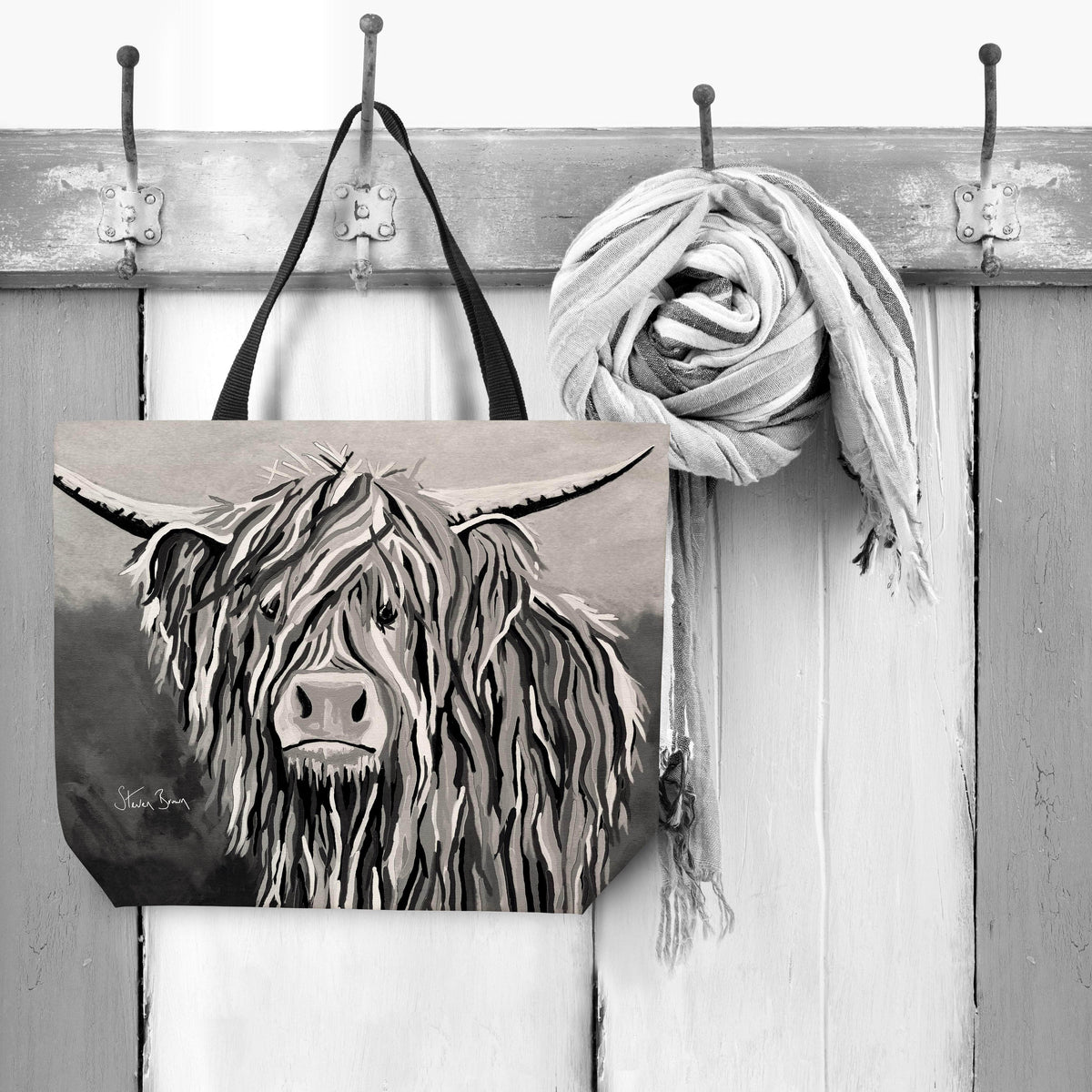Angus McCoo The Noo - Tote Bag | Steven Brown Art