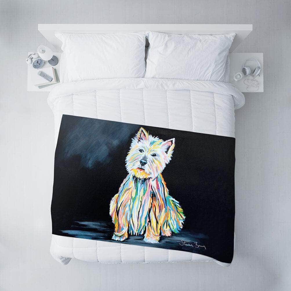 Archie McDug Blanket | Steven Brown Art