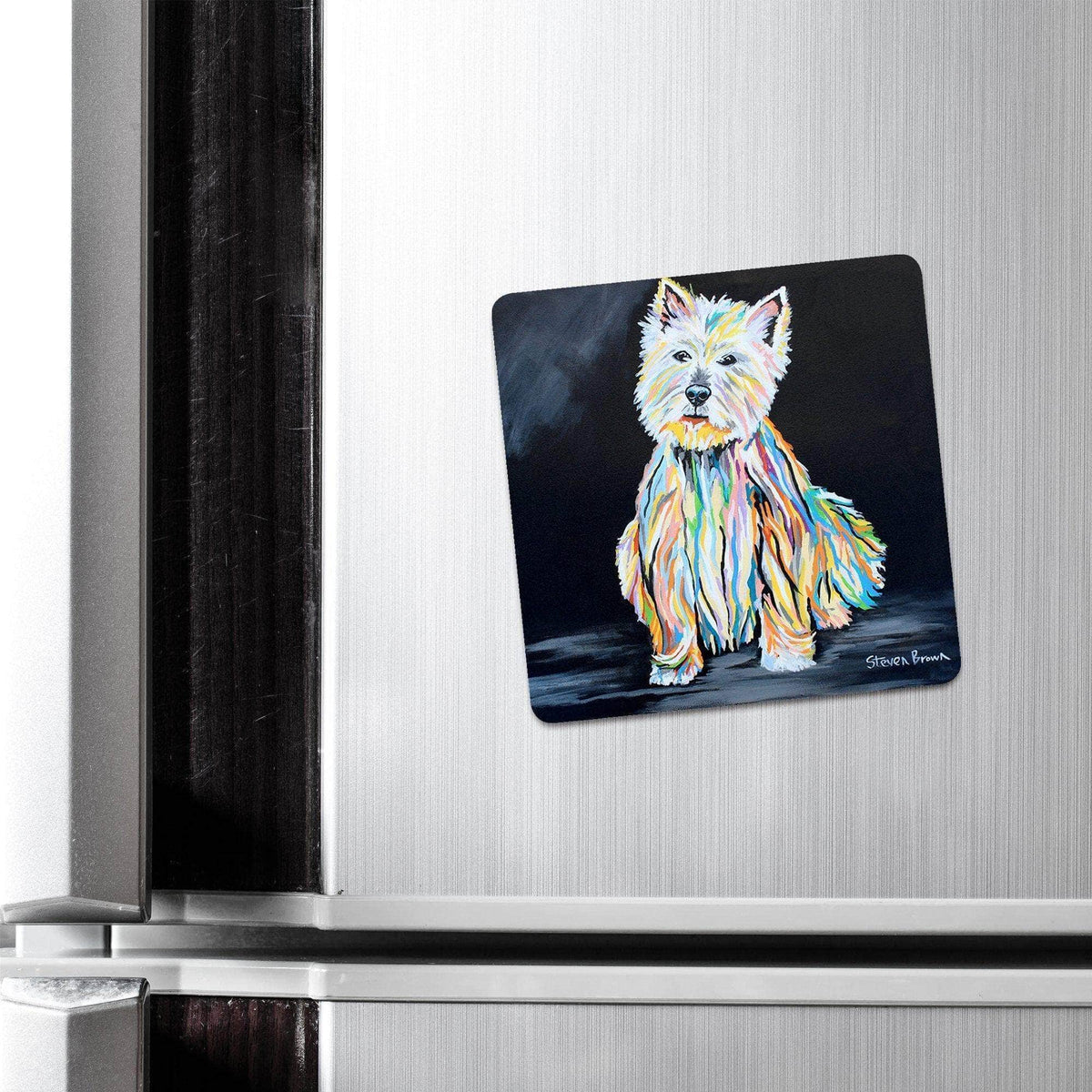 Archie McDug - Fridge Magnet | Steven Brown Art