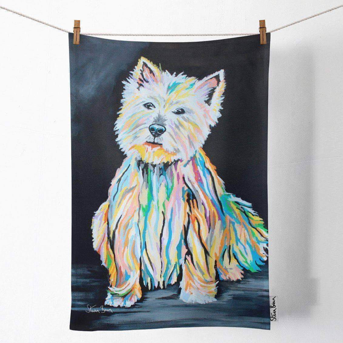Archie McDug - Tea Towel | Steven Brown Art