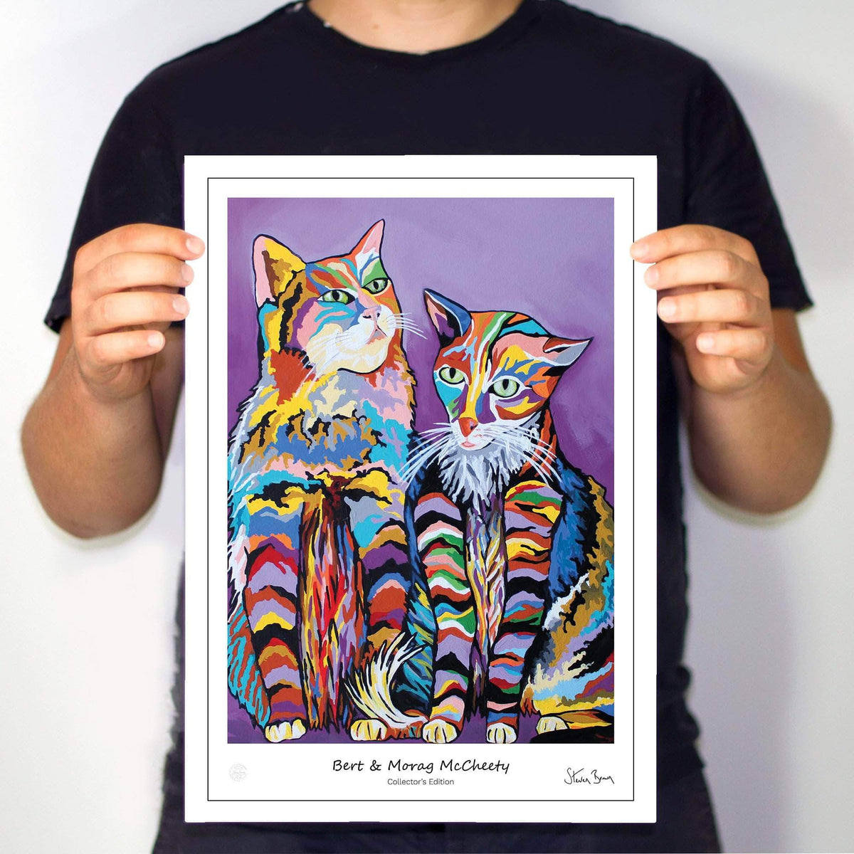 Bert & Morag McCheety Collector's Edition Prints | Steven Brown Art