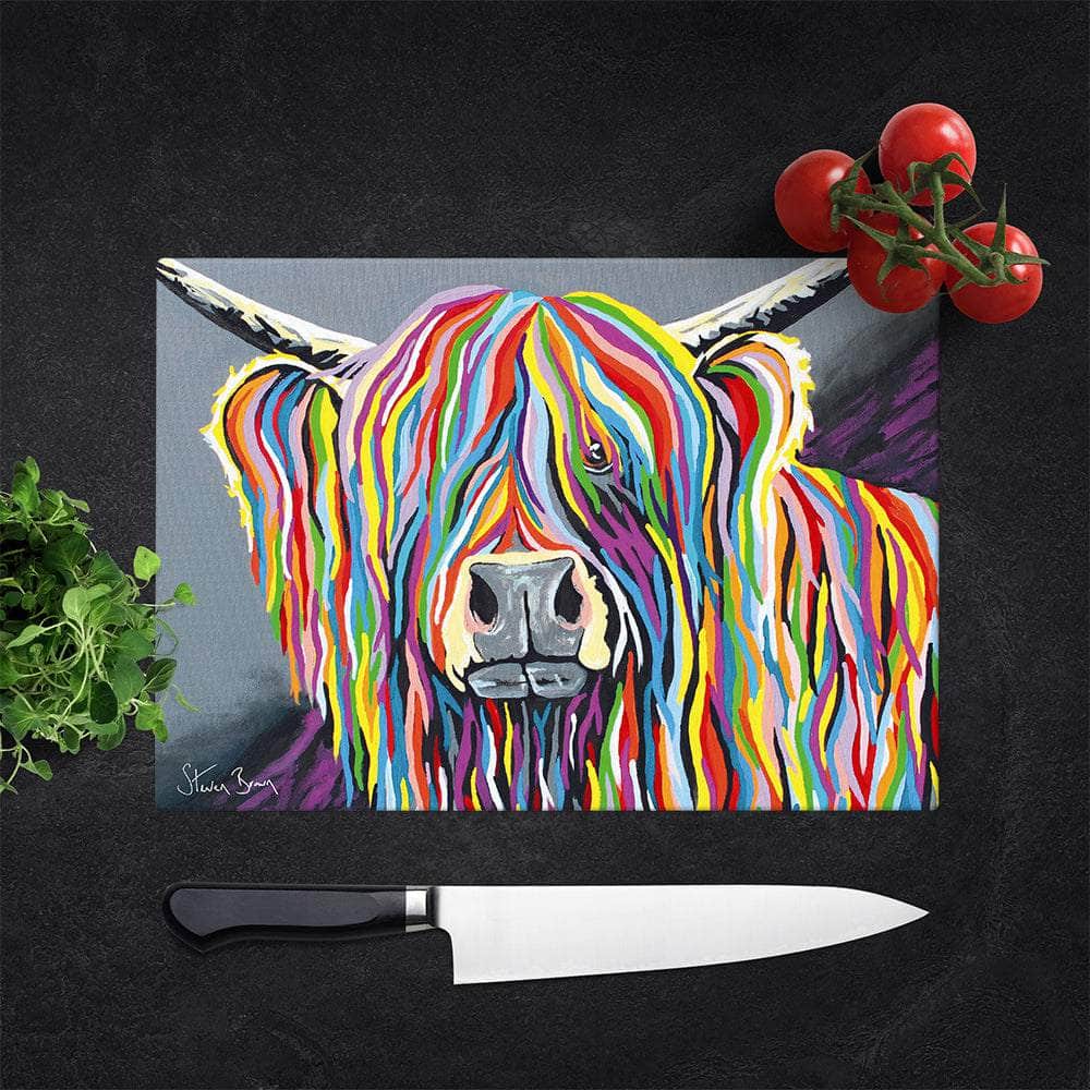 Charlie McCoo - Glass Chopping Board | Steven Brown Art