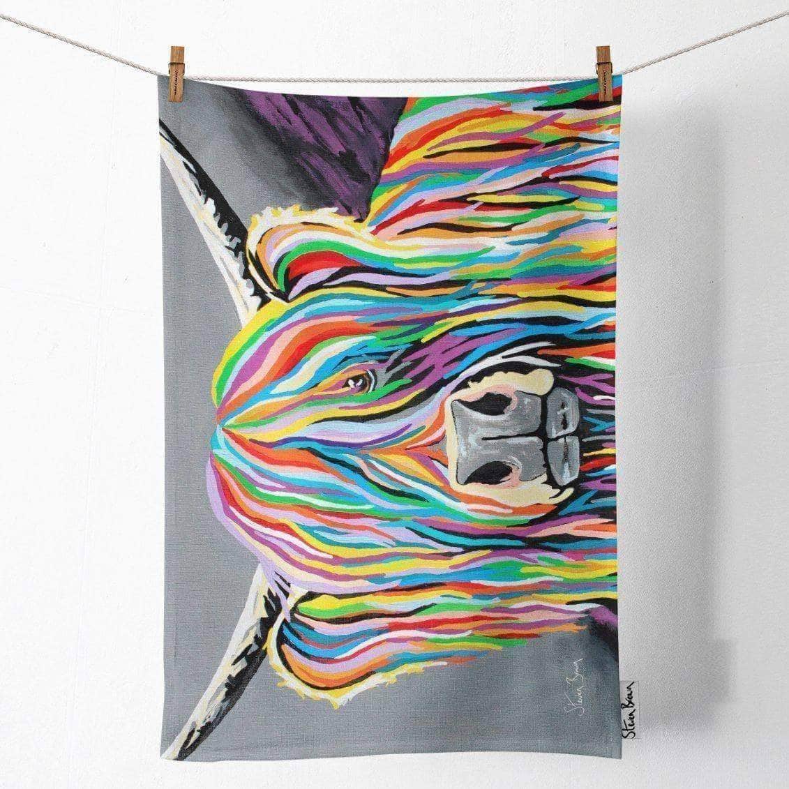 Charlie McCoo - Tea Towel | Steven Brown Art