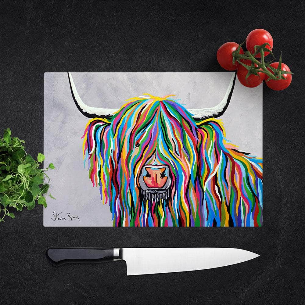 Emily McCoo - Glass Chopping Board — Steven Brown Art