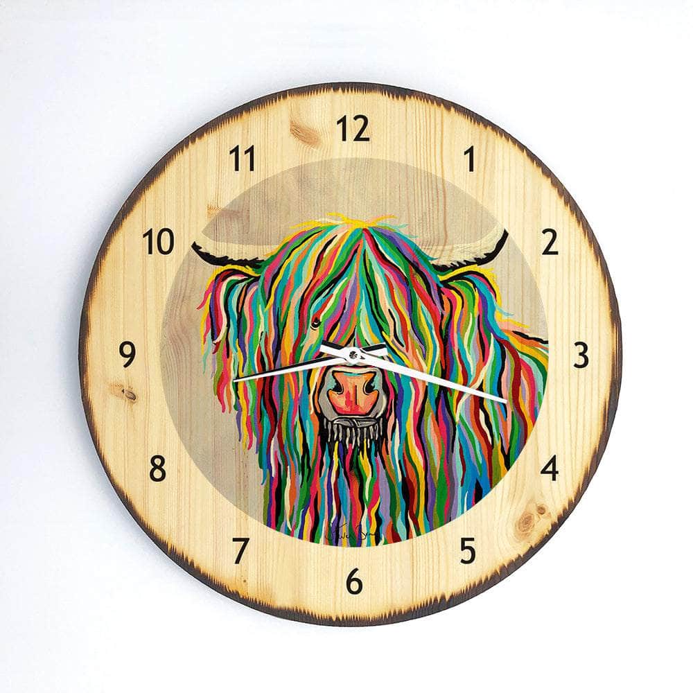 Emily McCoo - Wooden Clock — Steven Brown Art