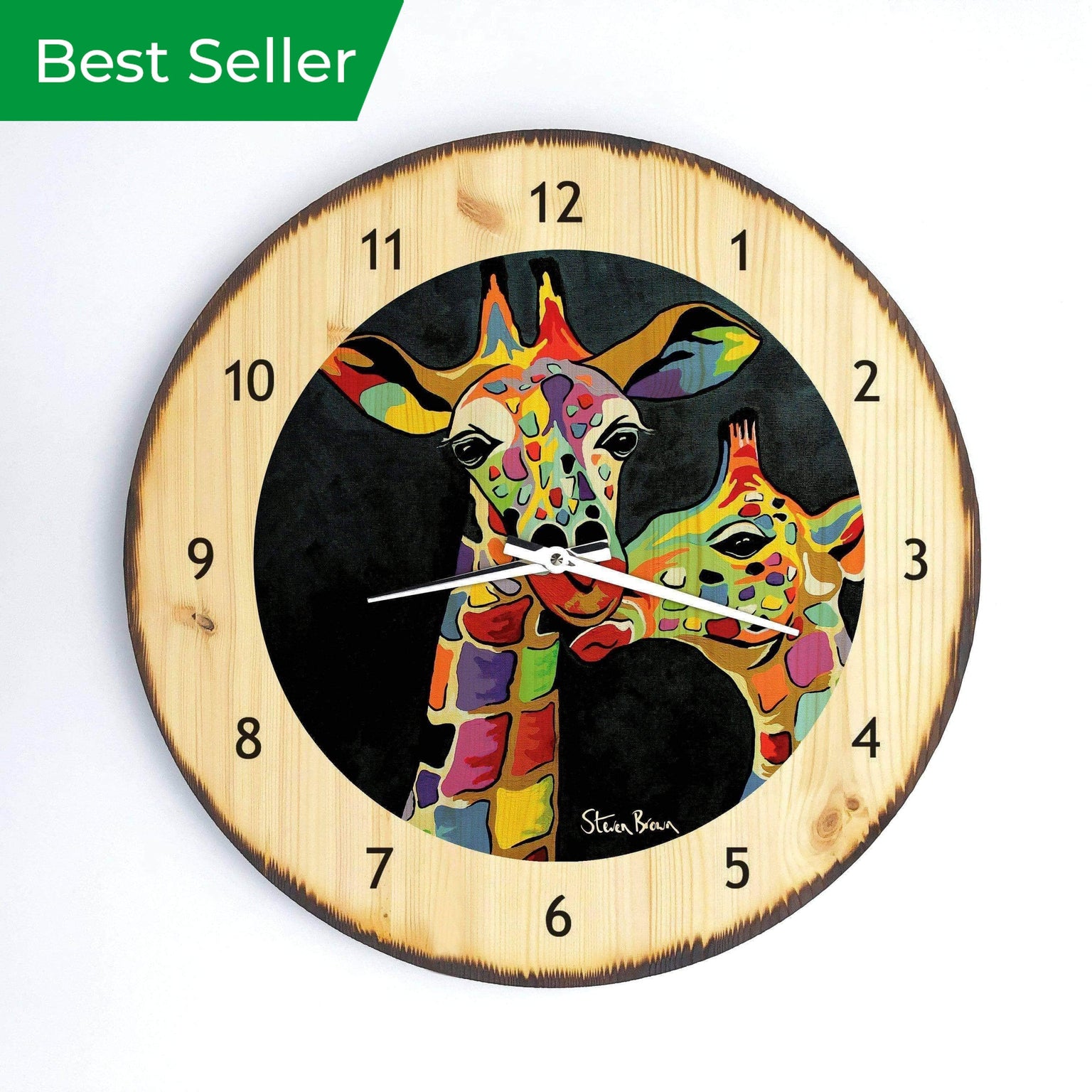 Wooden Clocks | By Artist Steven Brown — Steven Brown Art