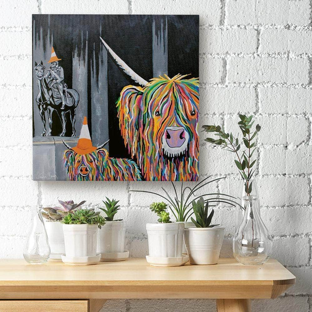 Geordie McCoo & The Wee Yin Wall Art | Steven Brown Art