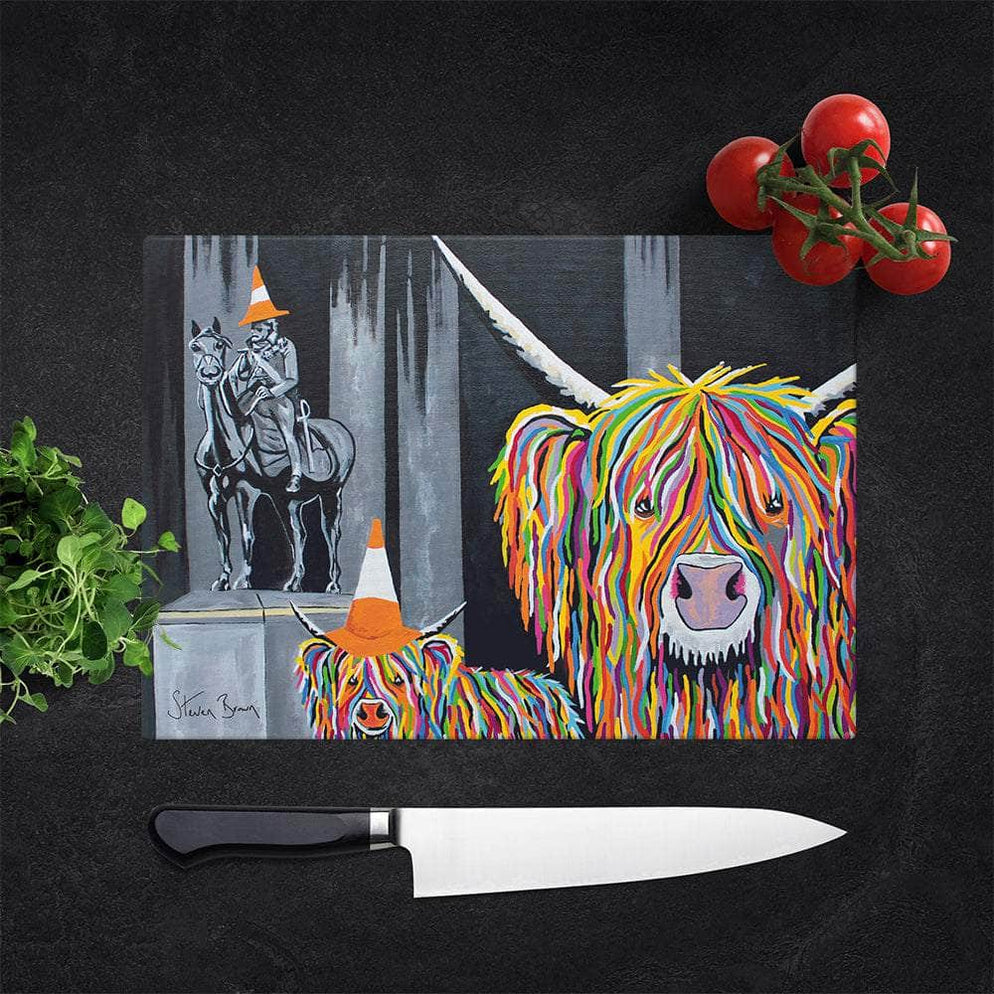 Geordie McCoo & The Wee Yin - Chopping Board by Steven Brown — Steven ...