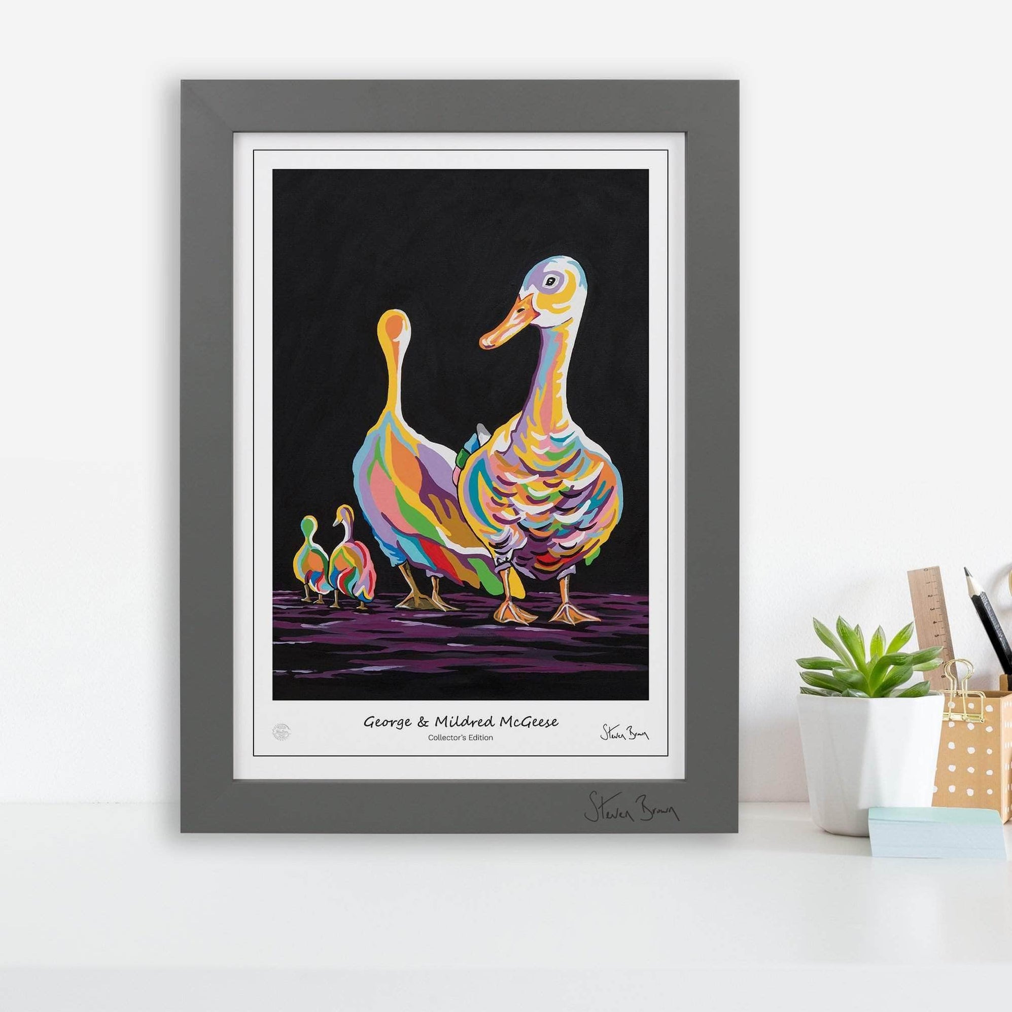 George & Mildred McGeese Collector's Edition Prints | Steven Brown Art