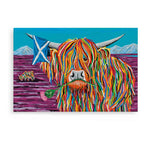 Hamish McCoo Highland Cow Painting | Steven Brown Art