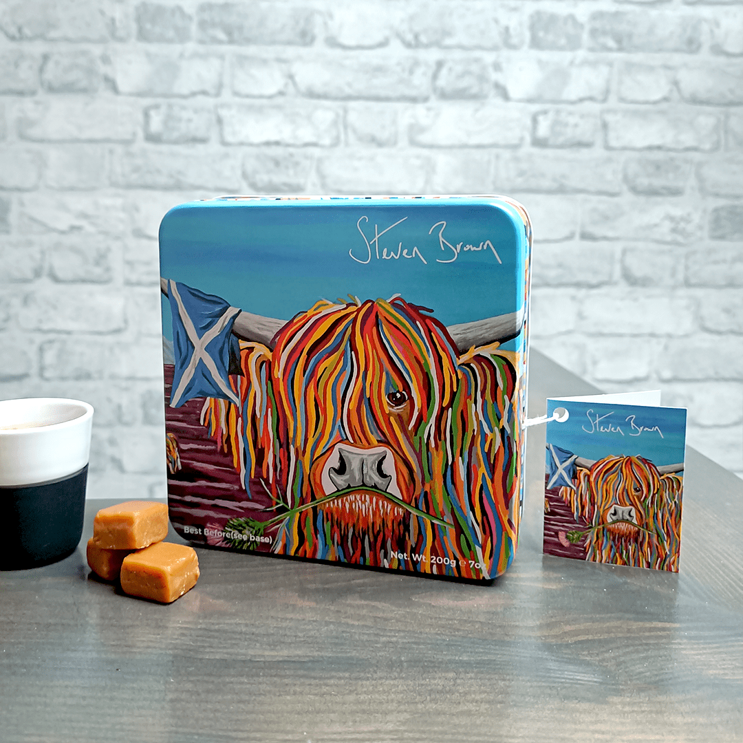 Hamish McCoo - Malt Whisky Fudge Tin — Steven Brown Art