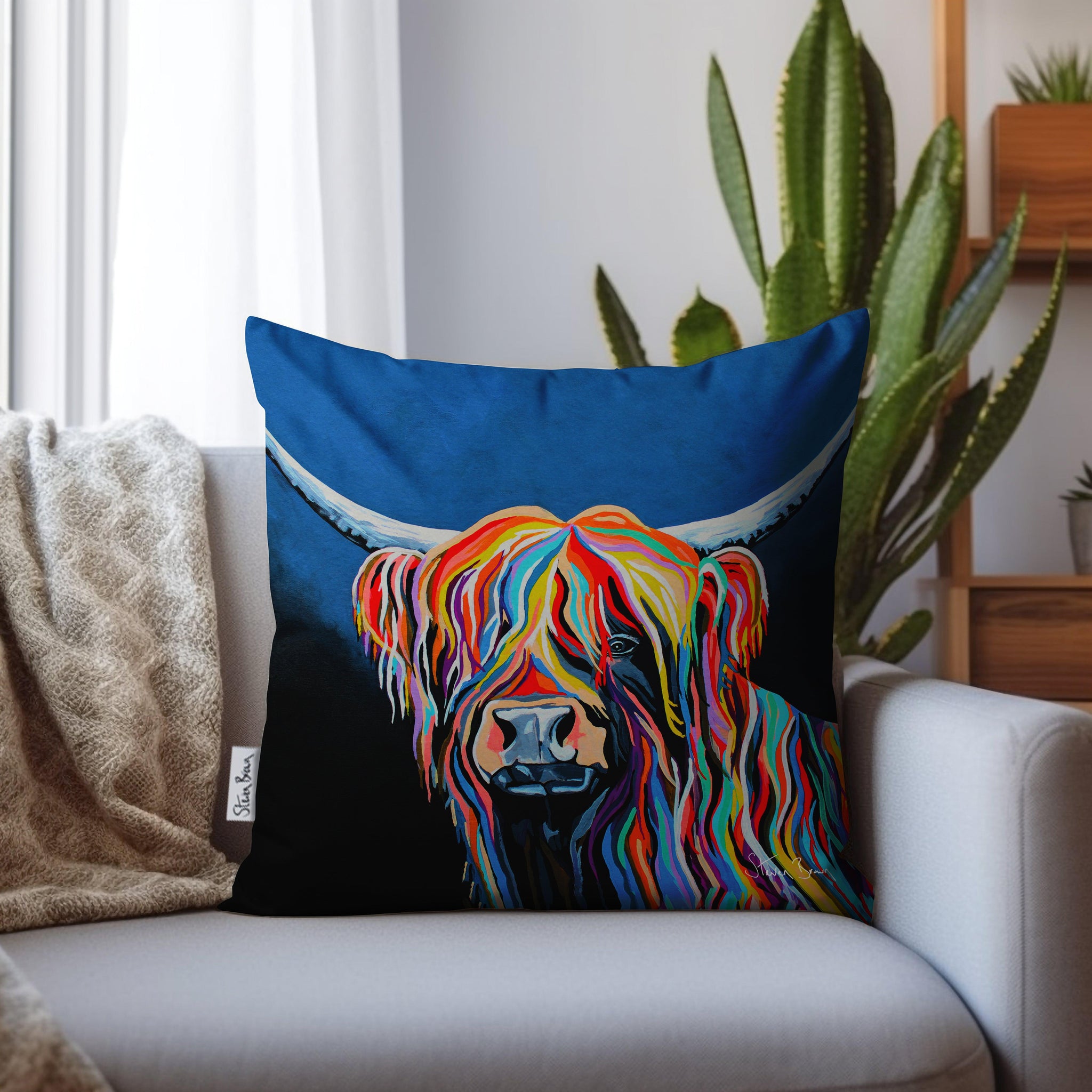 Harris McCoo | Highland Cow Art Collection | Steven Brown Art