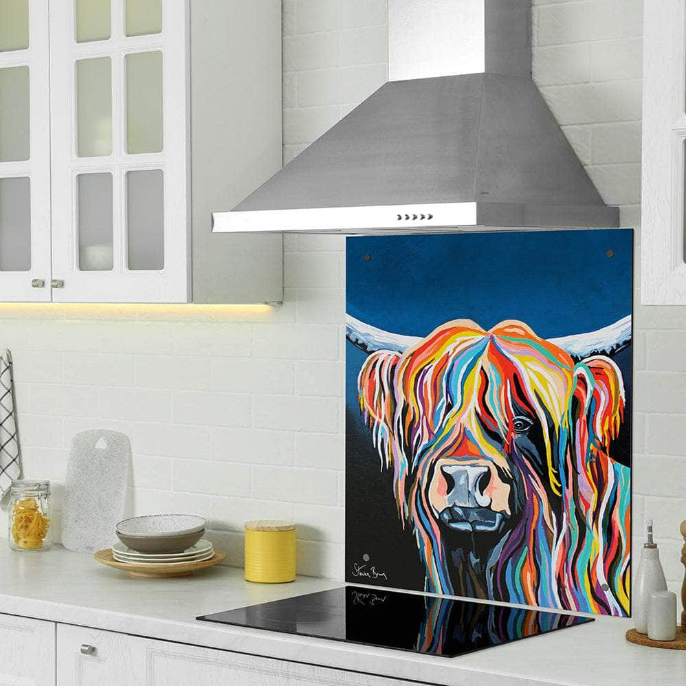 Colourful Glass Splashbacks featuring iconic art | Steven Brown Art