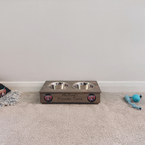 Heather McCoo Luxury Dog Feeding Station | Steven Brown Art