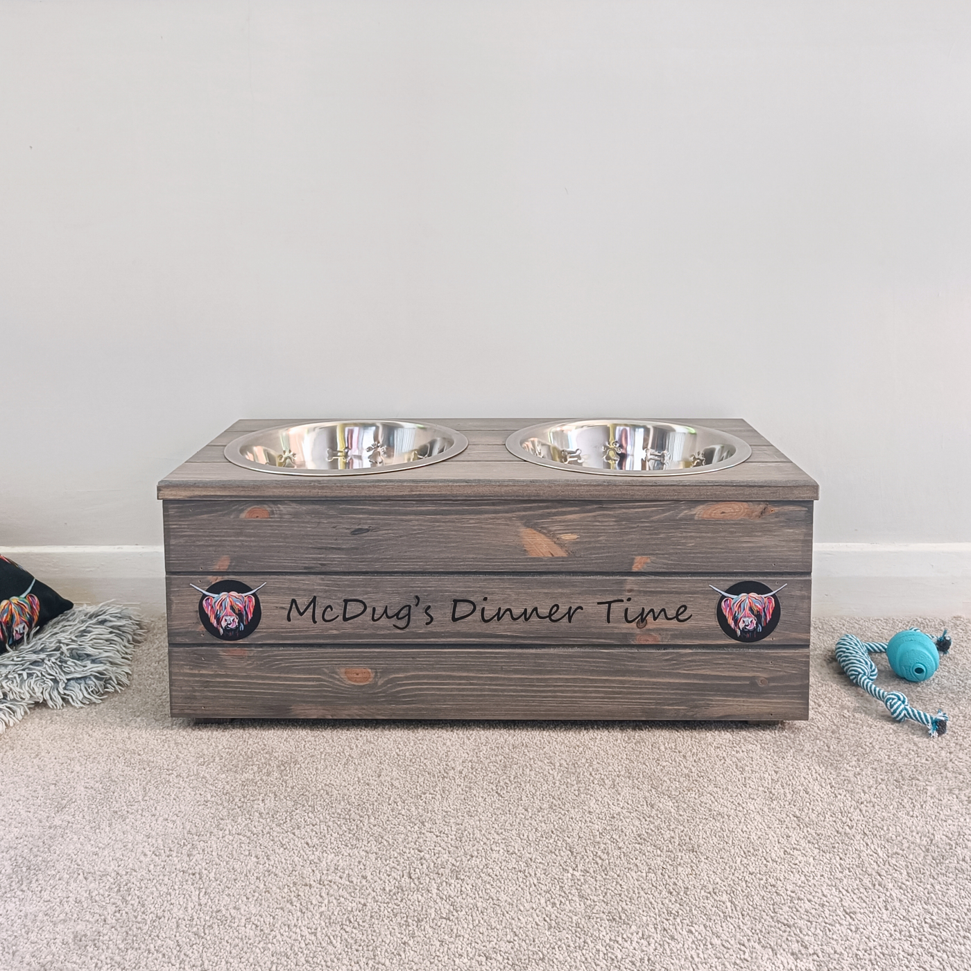 Heather McCoo Luxury Dog Feeding Station | Steven Brown Art