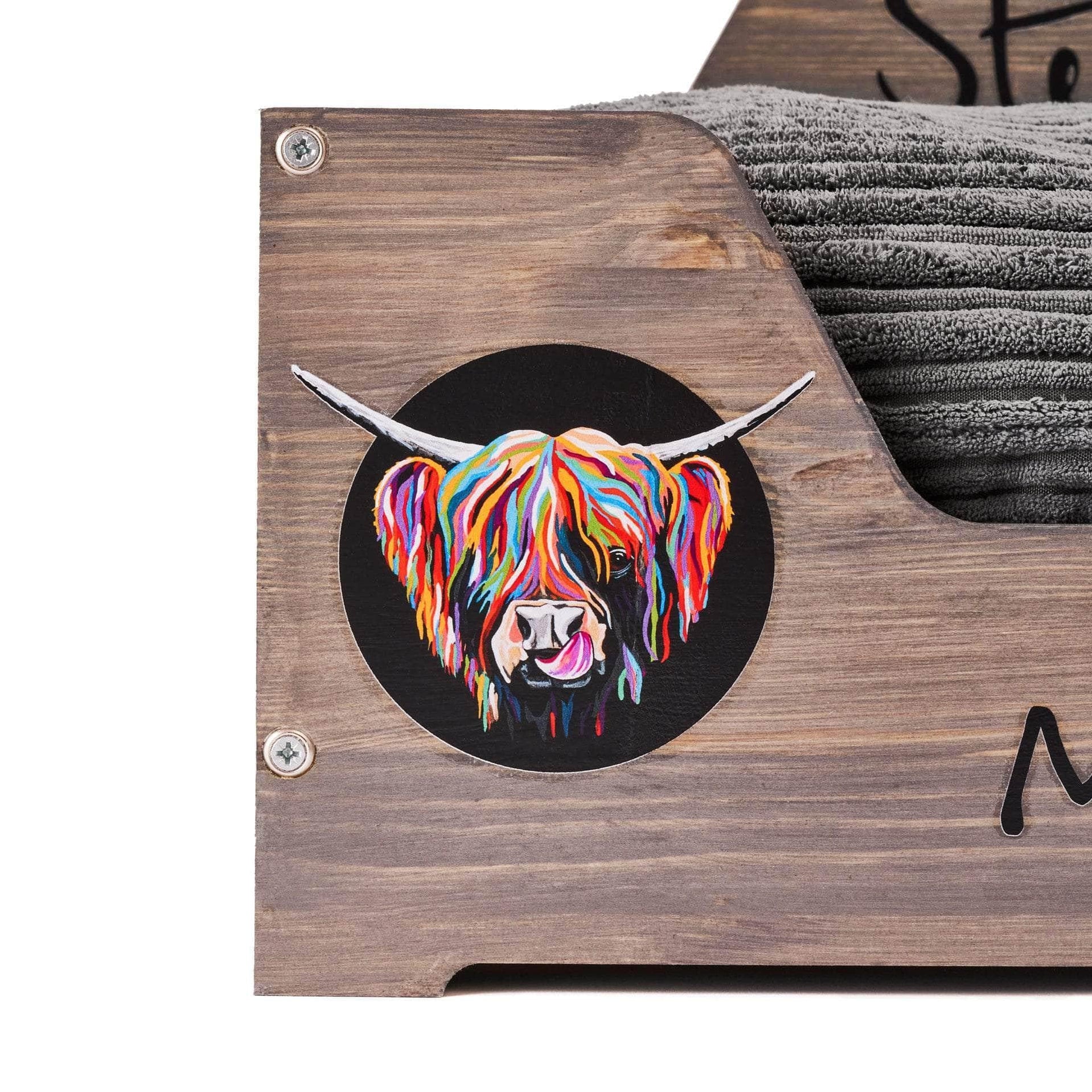 Handmade Luxury Wooden Dog Bed | Steven Brown Art