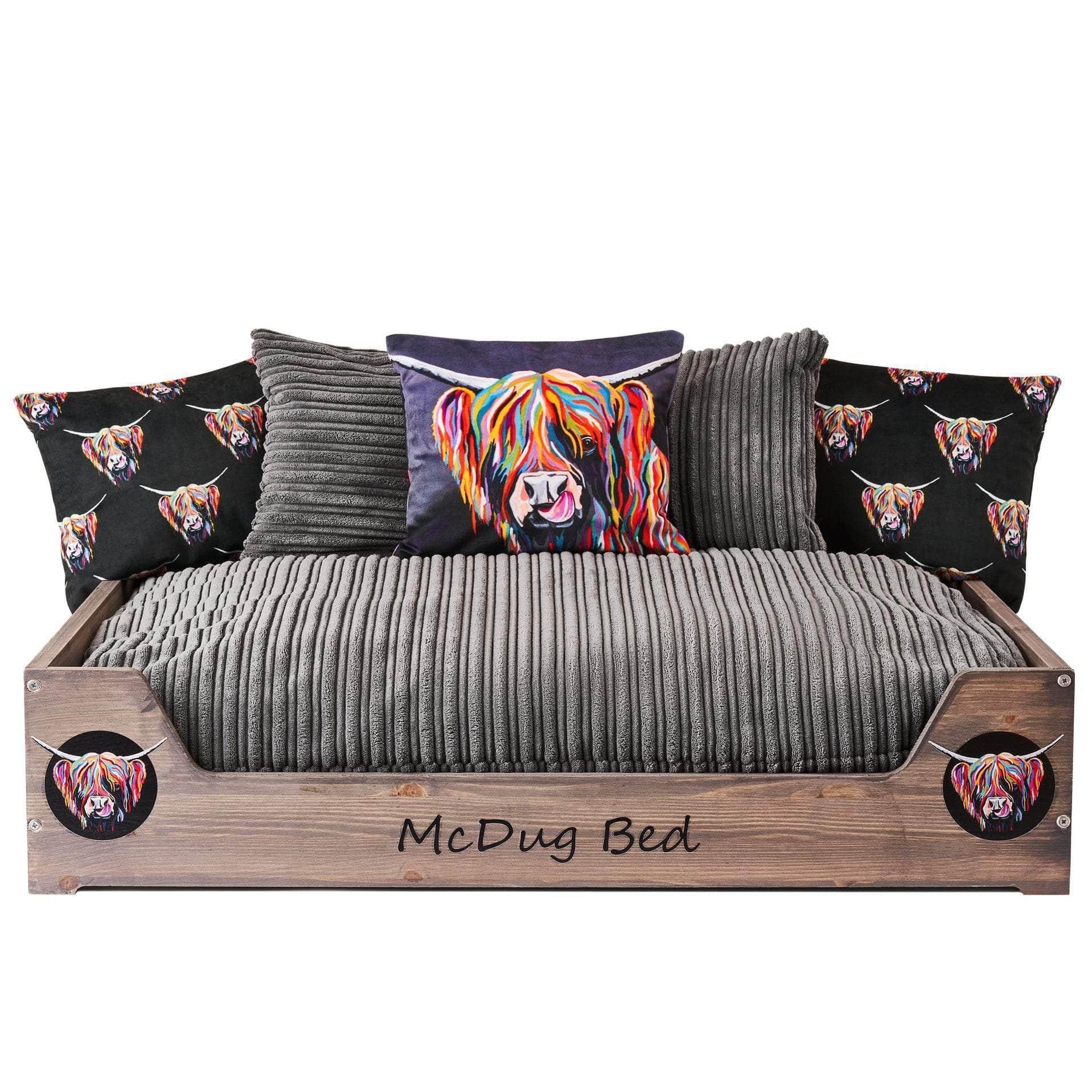 Handmade Luxury Wooden Dog Bed | Steven Brown Art