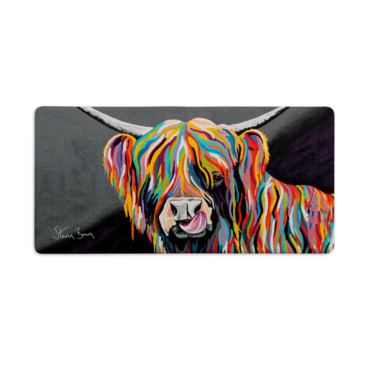 Heather McCoo Highland Cow Rug | Steven Brown Art