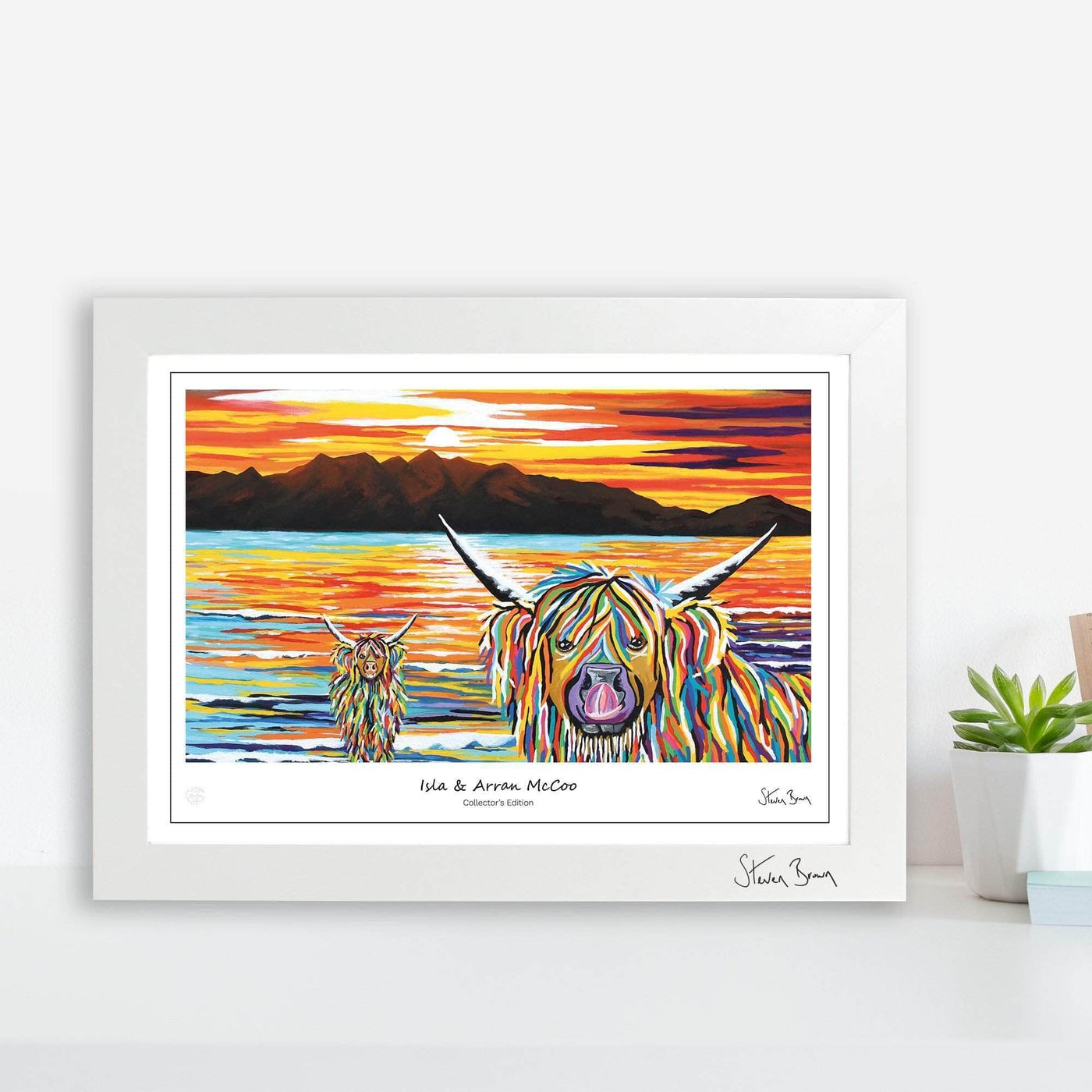 Isla & Arran McCoo Collector's Edition Prints | Steven Brown Art