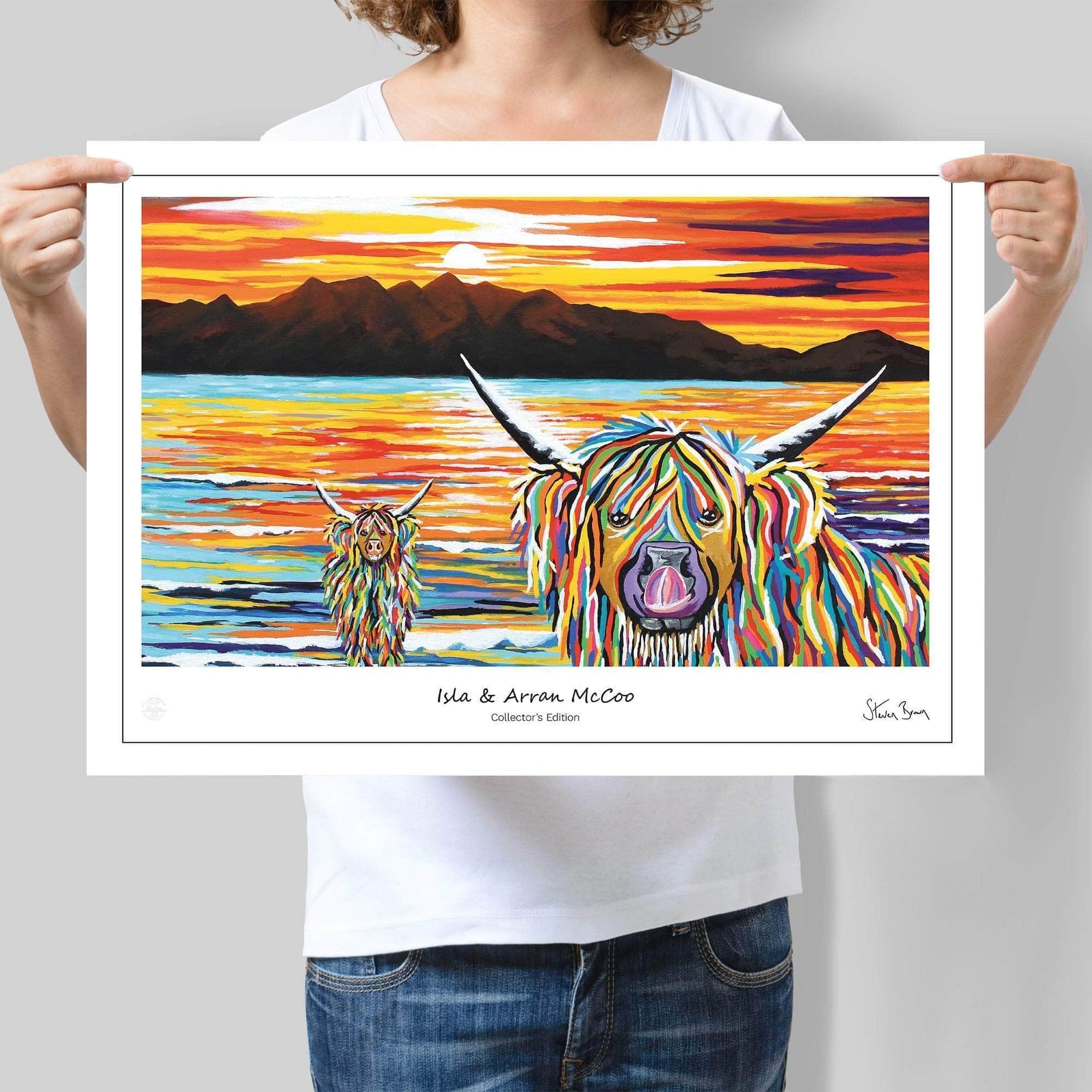 Isla & Arran McCoo Collector's Edition Prints | Steven Brown Art