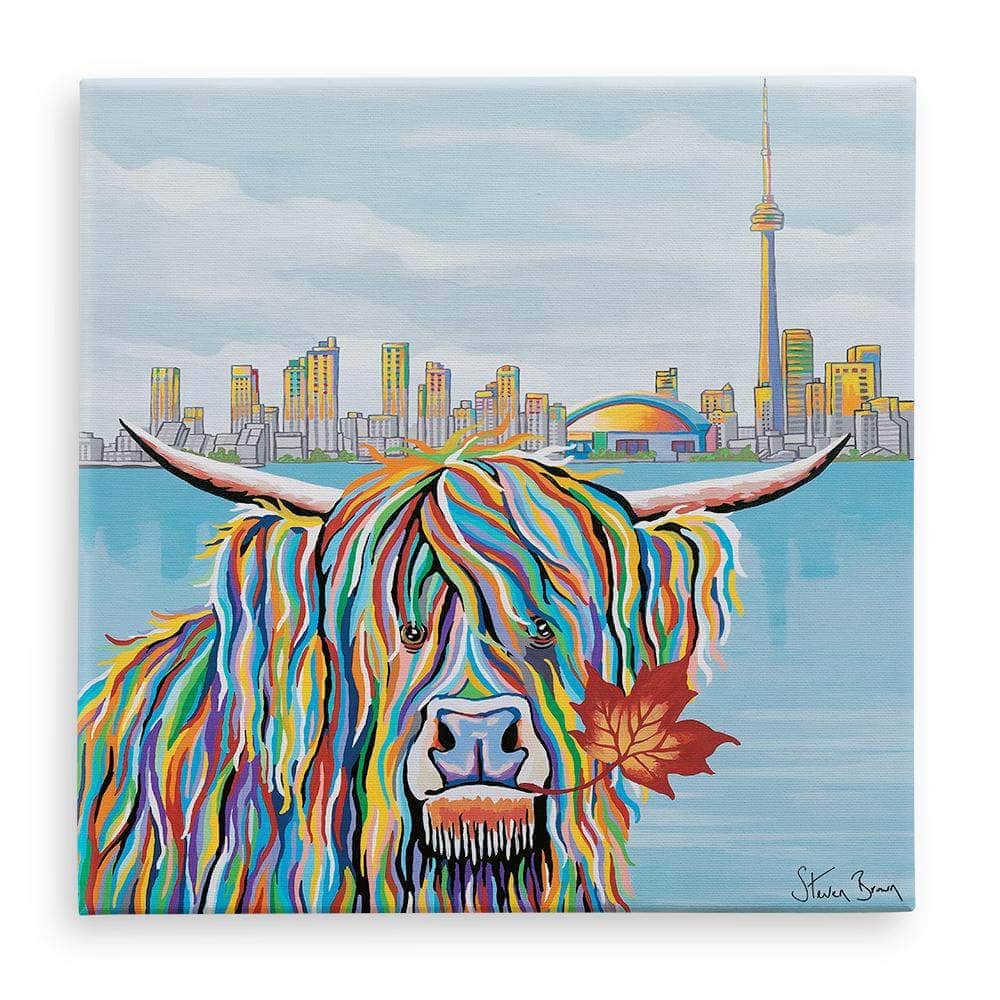 James McCoo Highland Cow Art Prints | Steven Brown Art