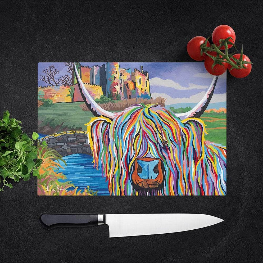 Janet McCoo - Glass Chopping Board — Steven Brown Art