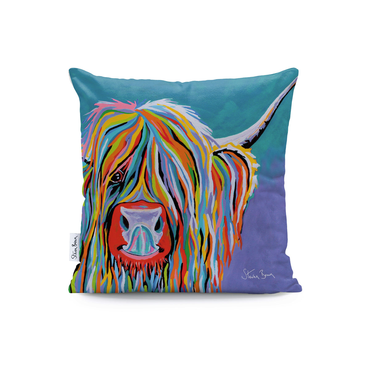 Katie McCoo - Faux Suede Cushions | Steven Brown Art