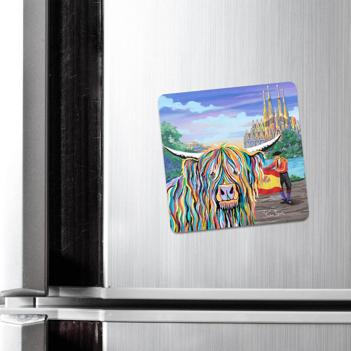 Kyle McCoo - Fridge Magnet — Steven Brown Art