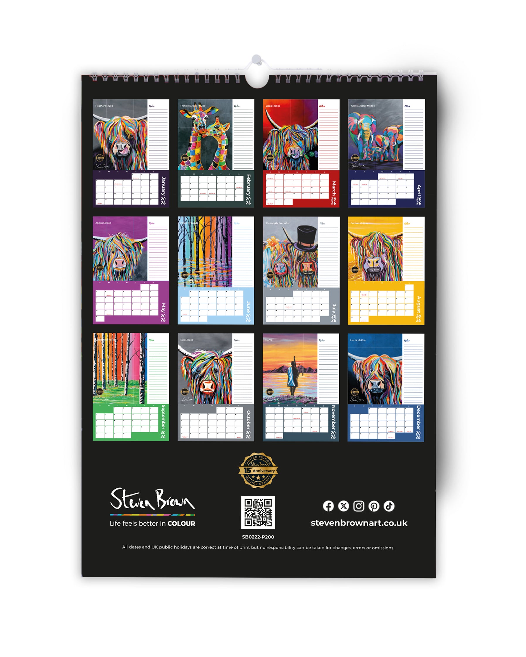 Steven Brown - Official 2026 Art Calendar — Steven Brown Art