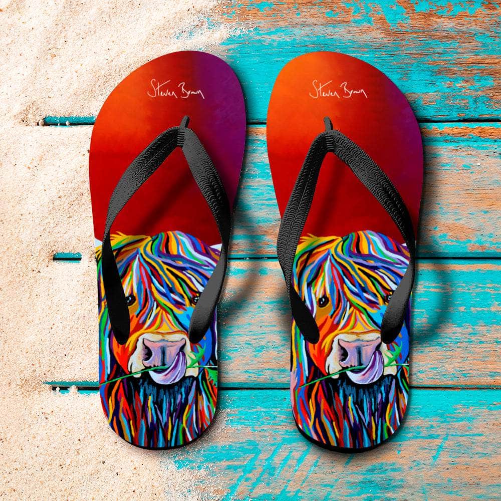 Lizzie McCoo - Flip Flops — Steven Brown Art