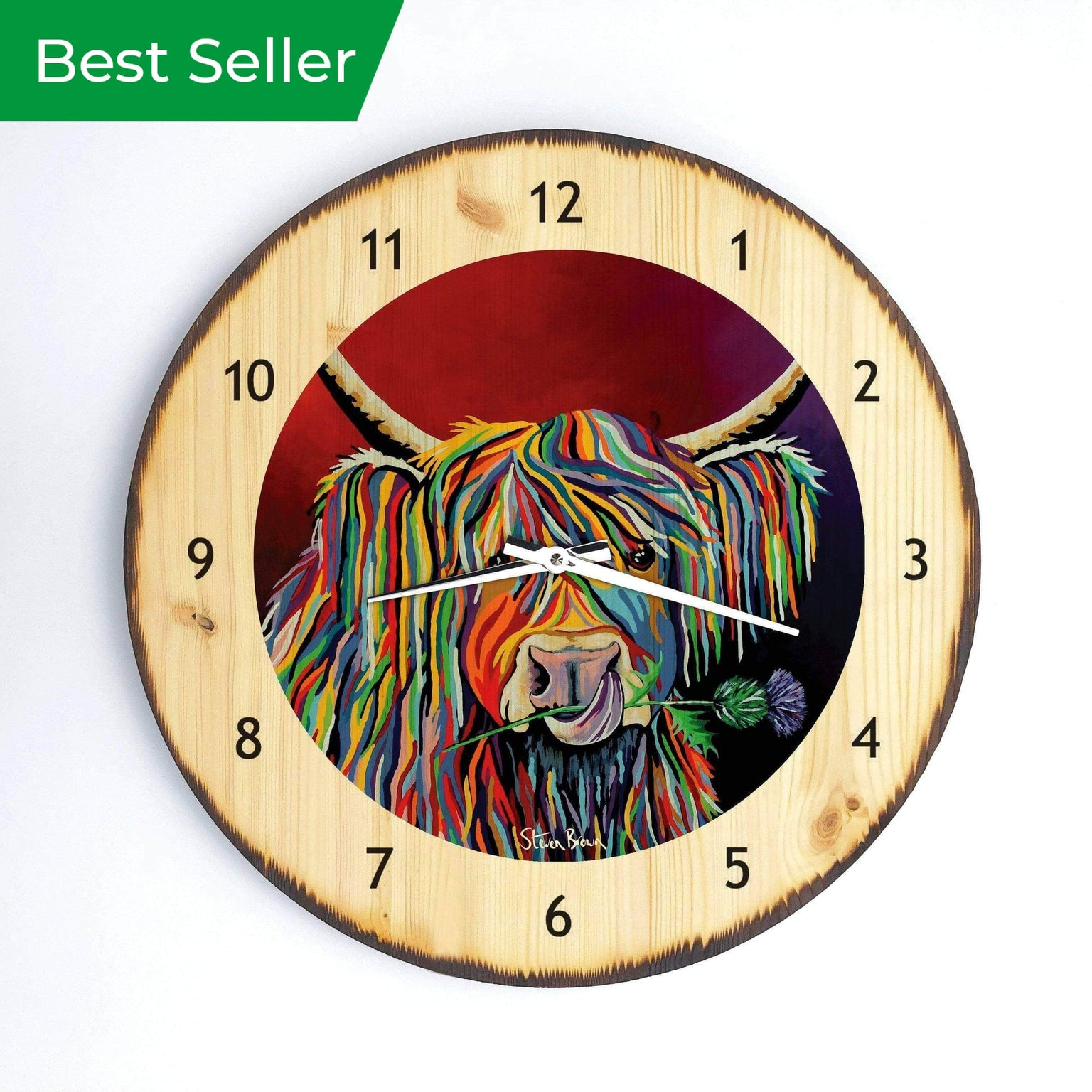 Wooden Clocks | By Artist Steven Brown — Steven Brown Art