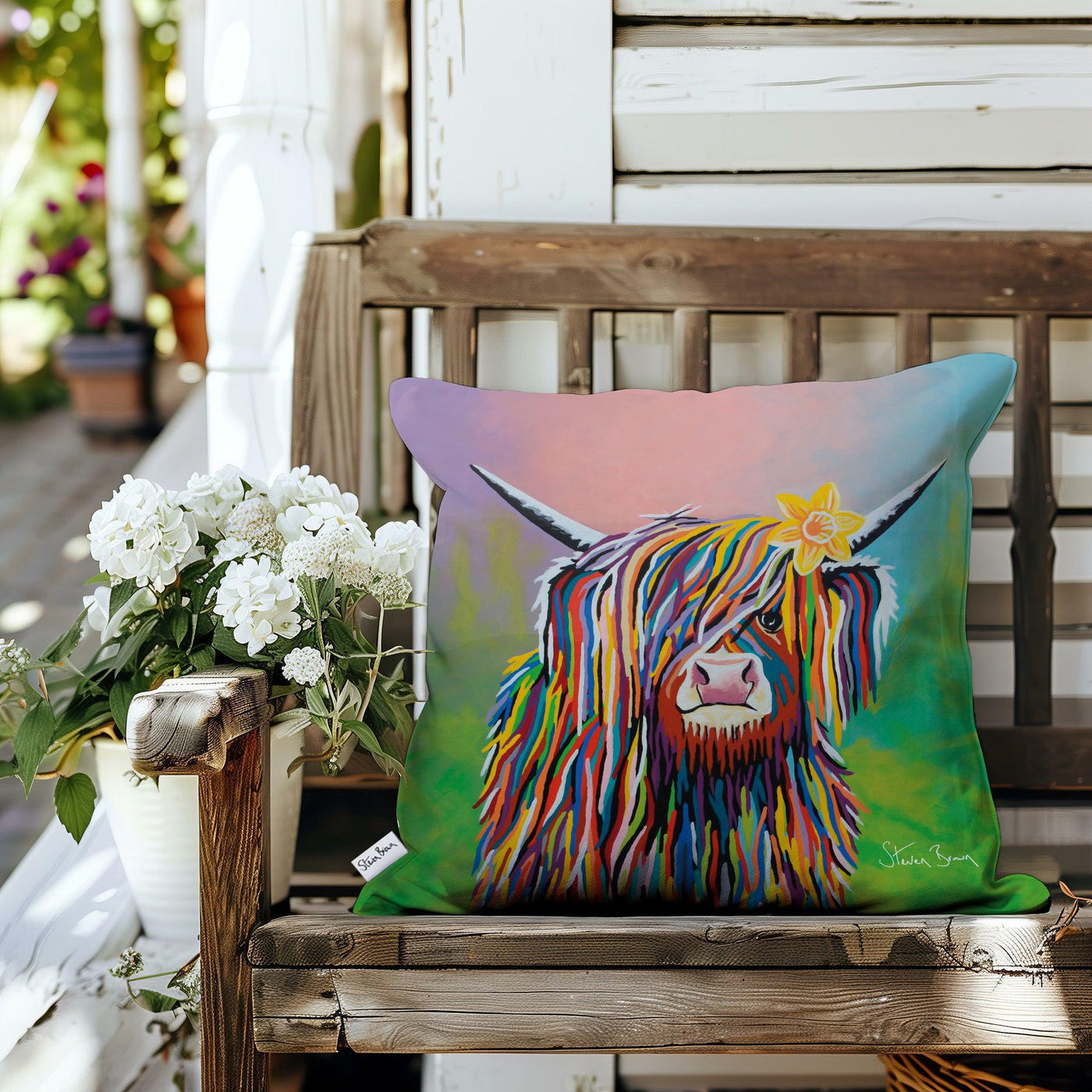 Marie McCoo Outdoor Cushions | Steven Brown Art
