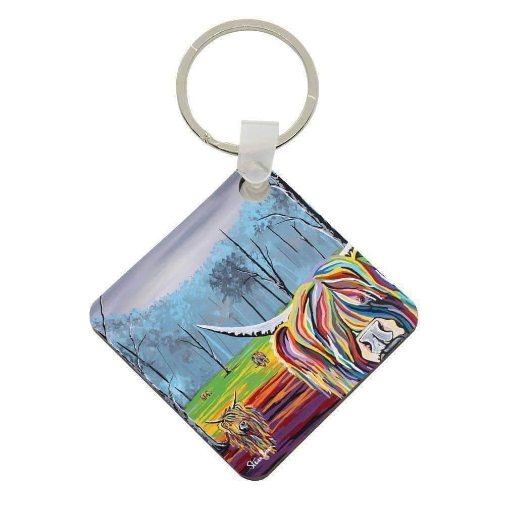 Mary McCoo & The Weans - Keyring | Steven Brown Art