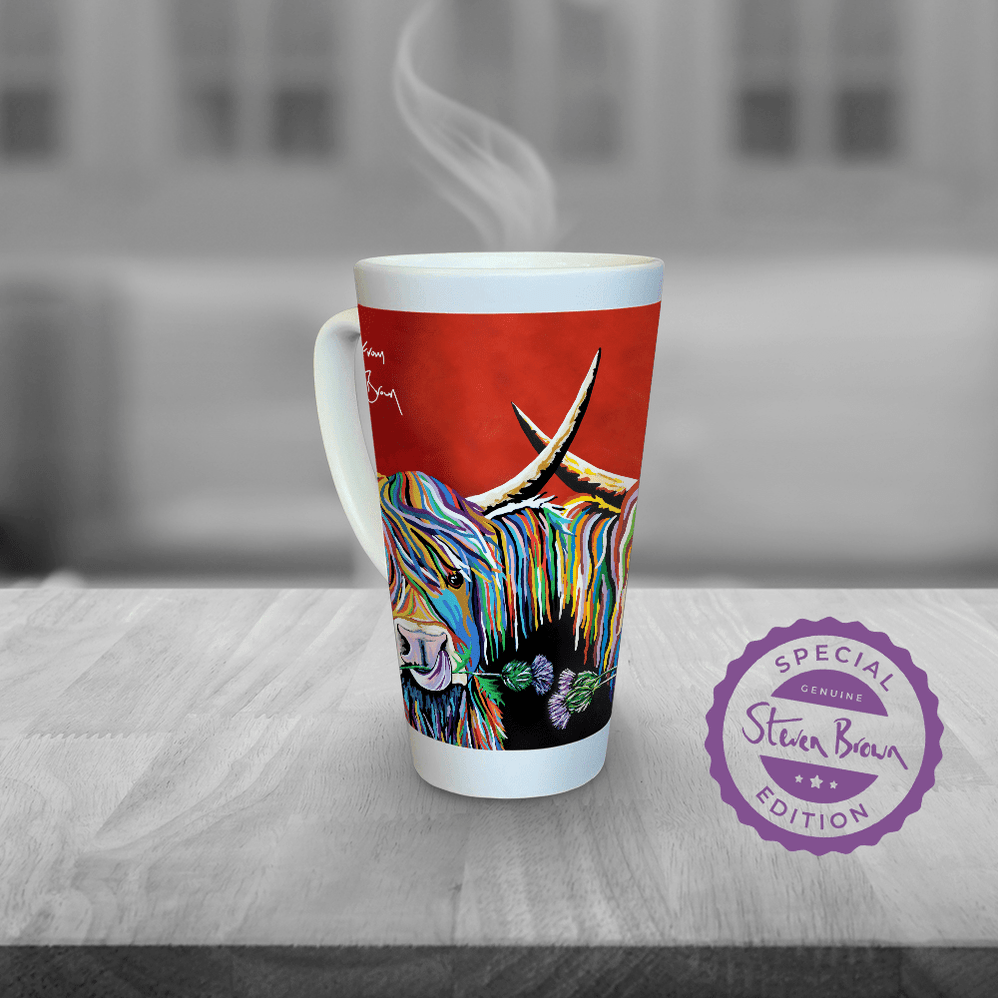 Extra Large Latte Mugs | Colourful Designs | Steven Brown Art