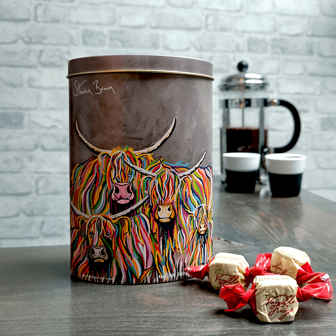 Ross & Claire McCoo - Vanilla Fudge Tin — Steven Brown Art