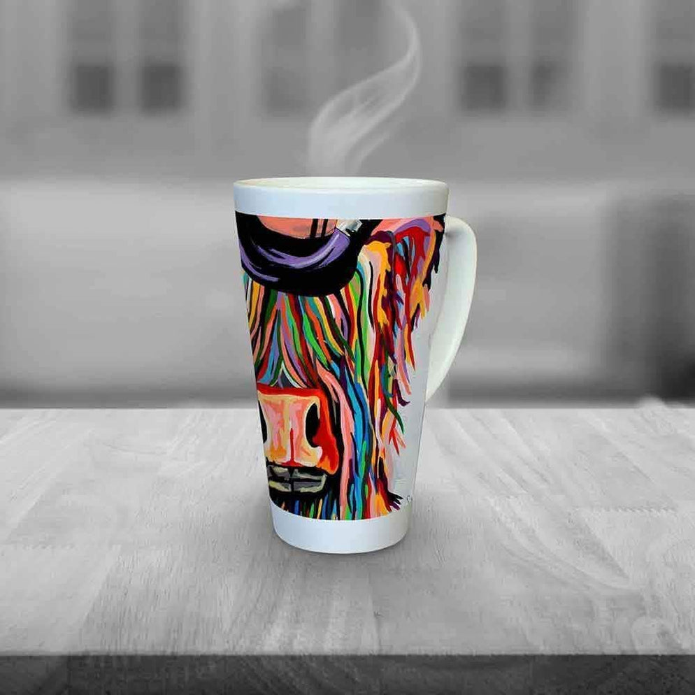 Toby Mori McCoo - Latte Mug | Steven Brown Art