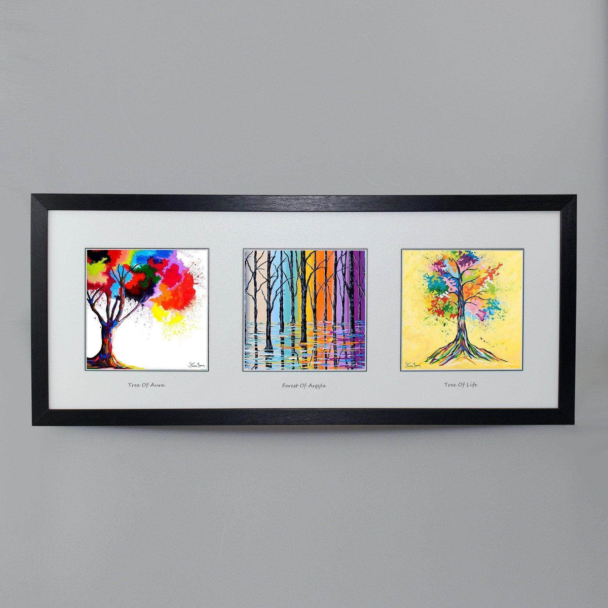 Triptych Of Trees Collection - Triptych | Steven Brown Art