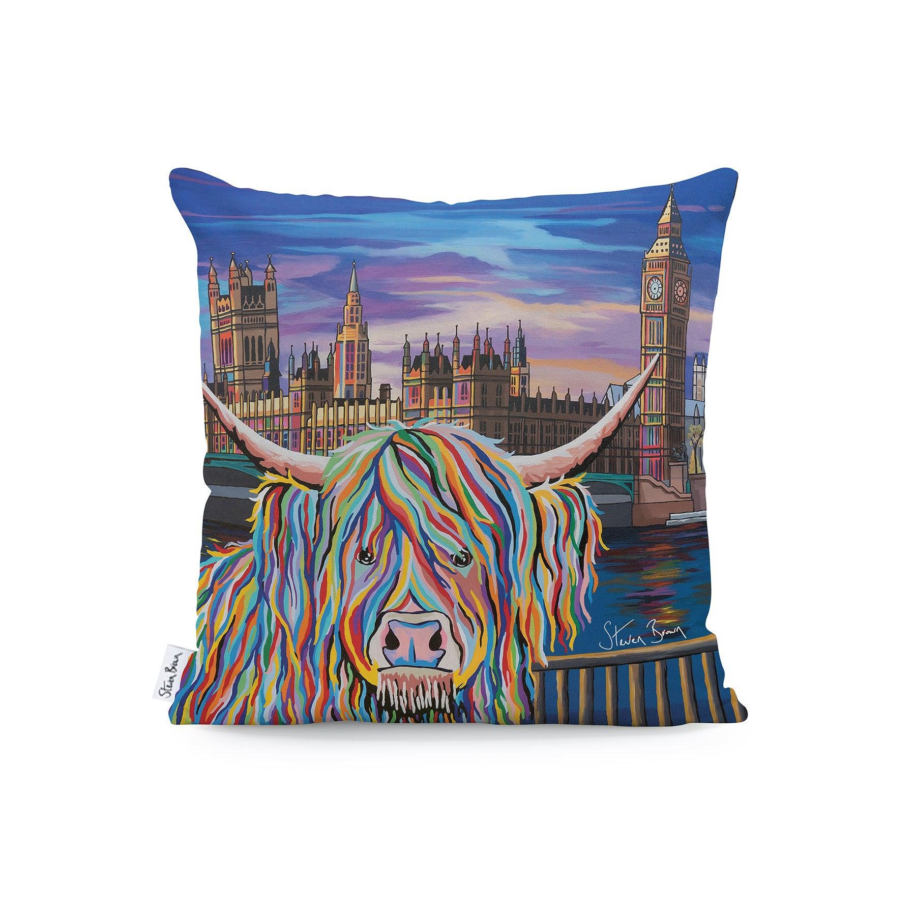 Wee Ben McCoo Outdoor Cushions | Steven Brown Art