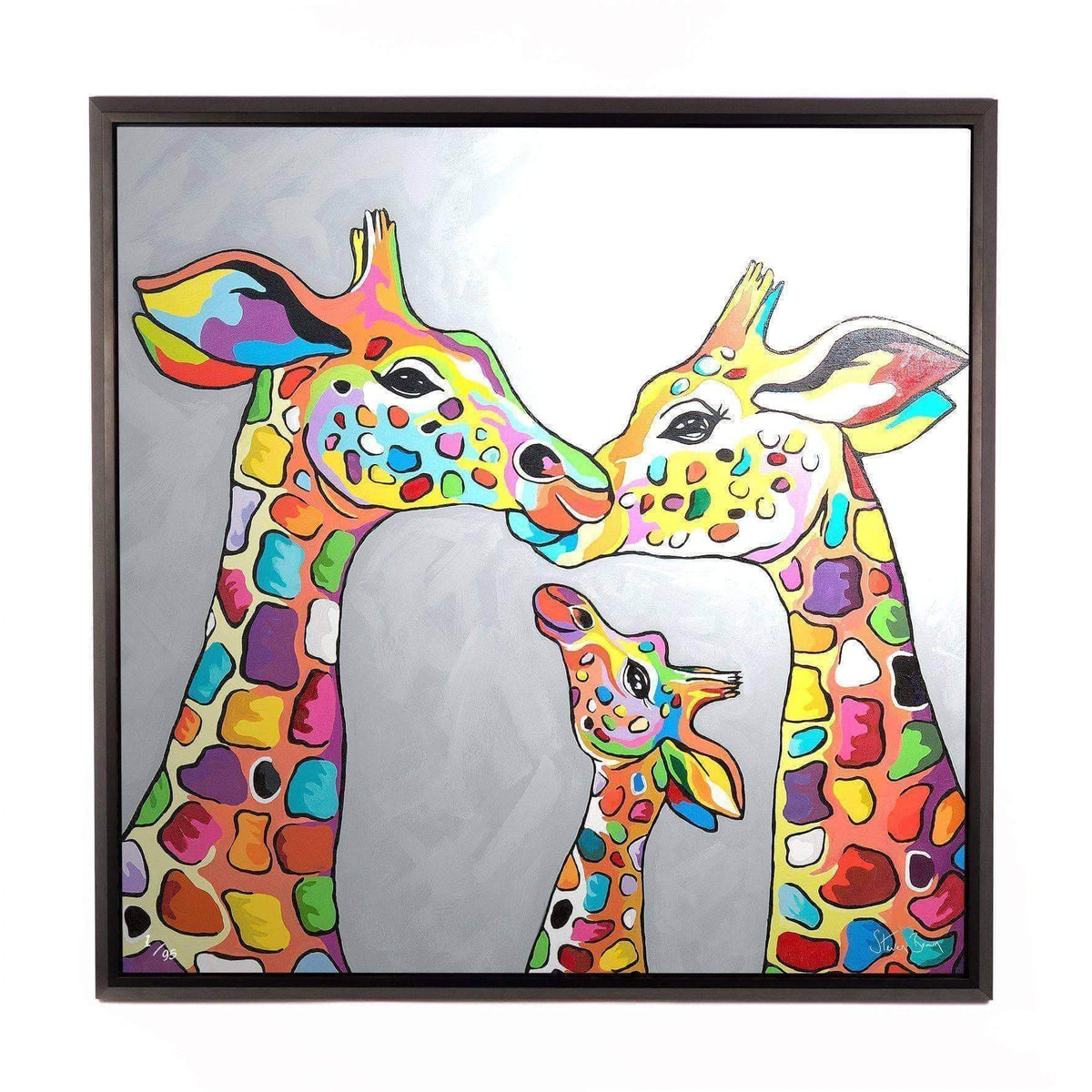 Andy & Amy McZoo & the Wean | Limited Edition Wall Art | Steven Brown Art