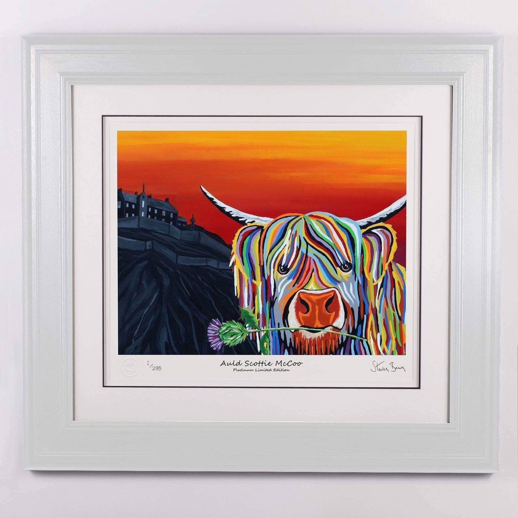 Auld Scottie McCoo | Limited Edition Print | Steven Brown Art