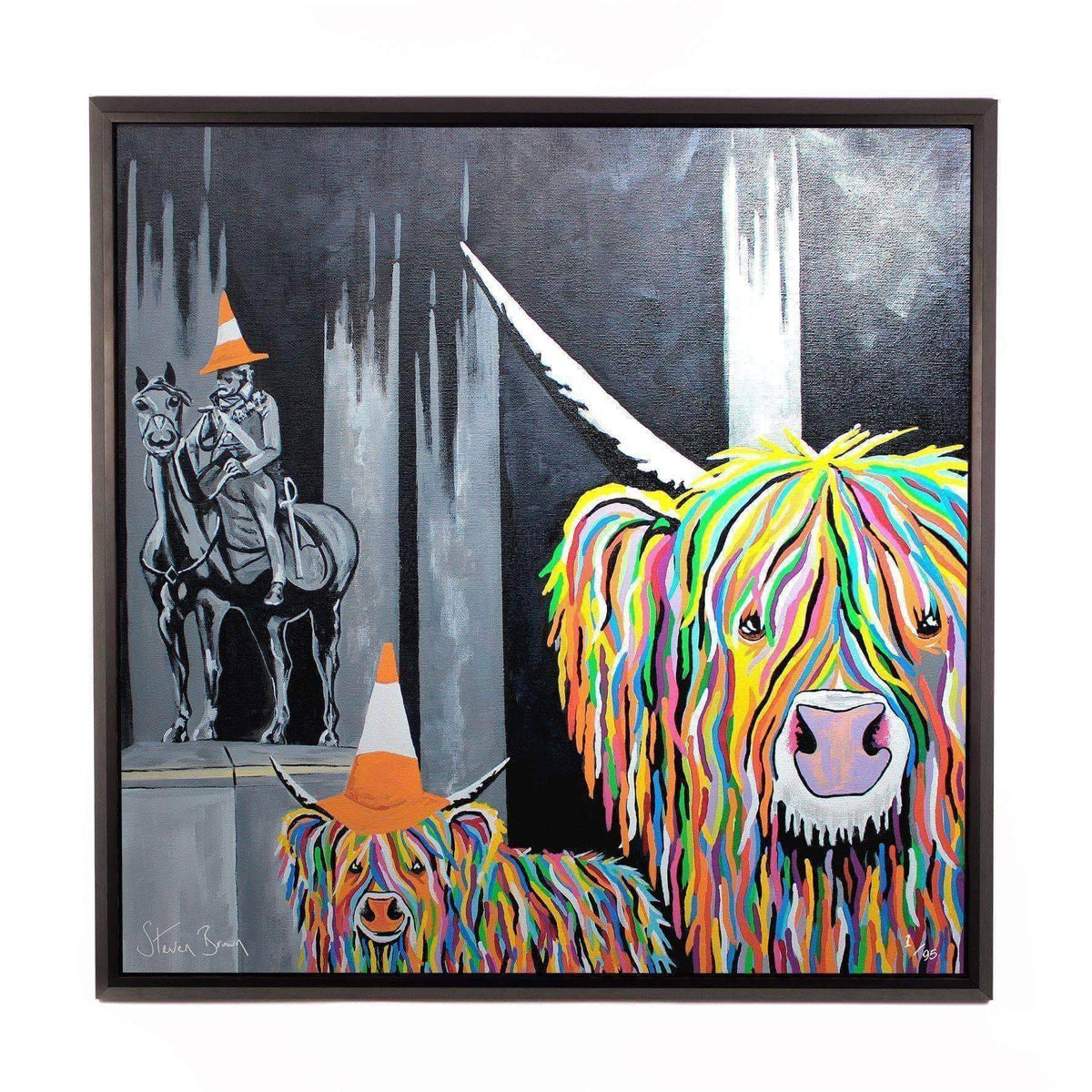 Geordie McCoo & The Wee Yin Limited Edition Art | Steven Brown Art