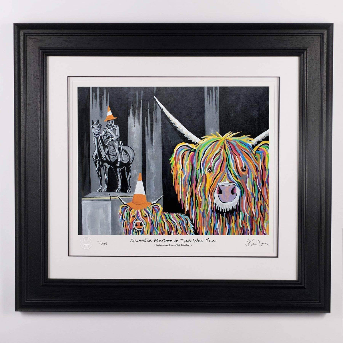 Geordie McCoo & The Wee Yin | Limited Edition Print | Steven Brown Art