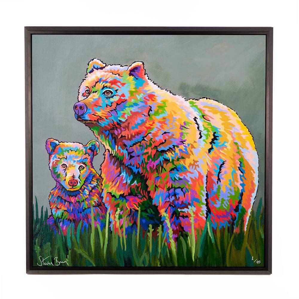 Mam McBear & The Wean | Limited Edition Wall Art | Steven Brown Art