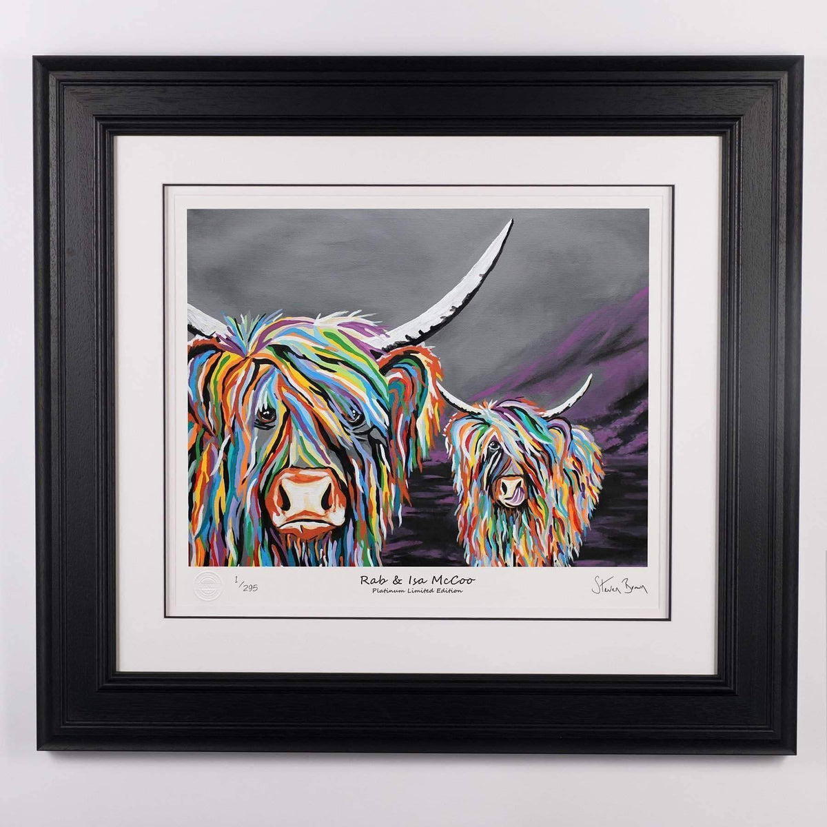 Rab and Isa McCoo - Platinum Limited Edition Prints | Steven Brown Art